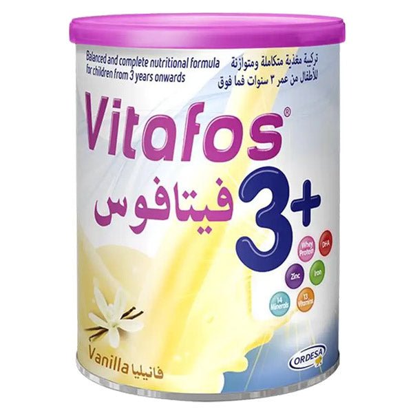 فيتافوس +3 حليب أطفال فانيليا 400 جم – Sidalih.com || صيدلية.كوم
