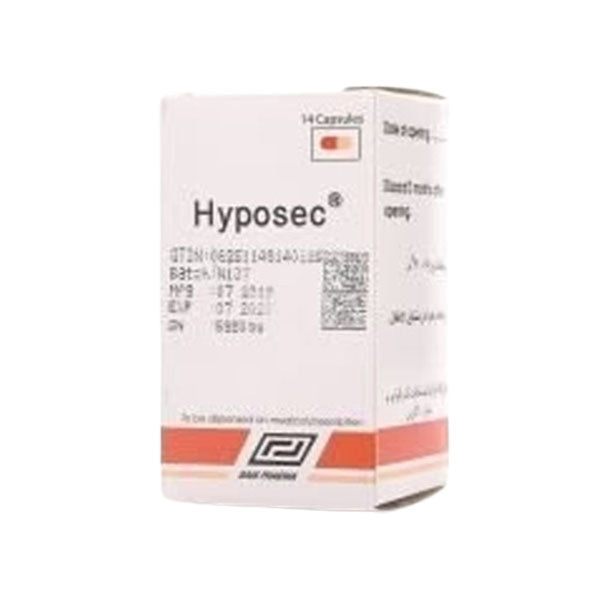 Hyposec 20 mg 14 capsules