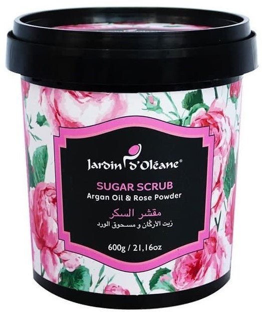 جاردن اورليان مقشر السكر زيت الأرغان ومسحوق الورد 600جم – Sidalih.com || صيدلية.كوم