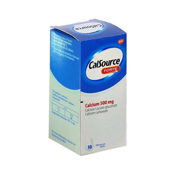 Calsource Forte 500 mg Effervescent Tablets 10pcs – Sidalih.com ...