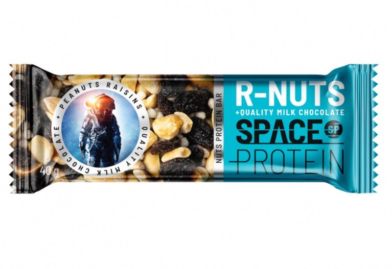 لوح بروتين مع فول سوداني وزبيب 40 جرام – Sidalih.com || صيدلية.كوم