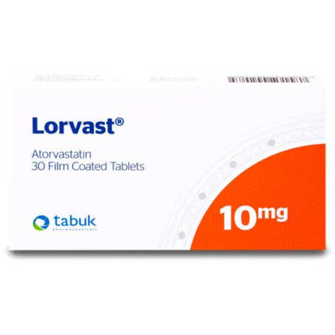 Lorvast 10 mg Tablet 30pcs – Sidalih.com || صيدلية.كوم
