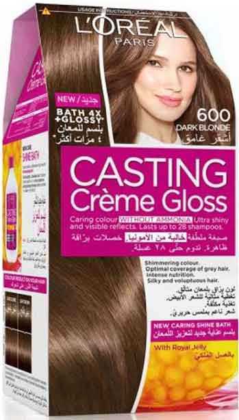 لوريال كاستينج صبغة شعر اشقر غامق 600 – Sidalih.com || صيدلية.كوم