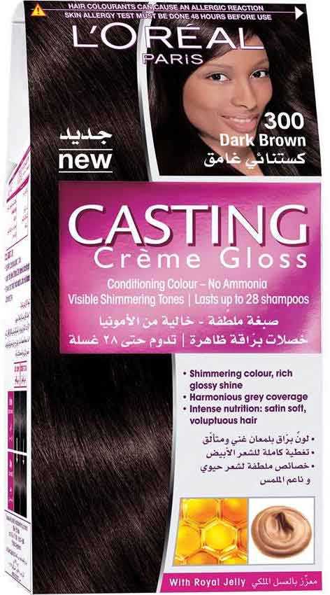 لوريال كاستينج صبغة شعر كستنائي غامق 300 – Sidalih.com || صيدلية.كوم
