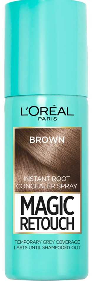 لوريال ماجيك ري تاتش بخاخ فوري لإخفاء لون الشعر - بني 75 مل – Sidalih.com || صيدلية.كوم