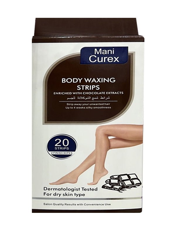ماني كوريكس شرائح شمع لإزالة الشعر بخلاصة الشوكلاته - 20شريحة – Sidalih ...