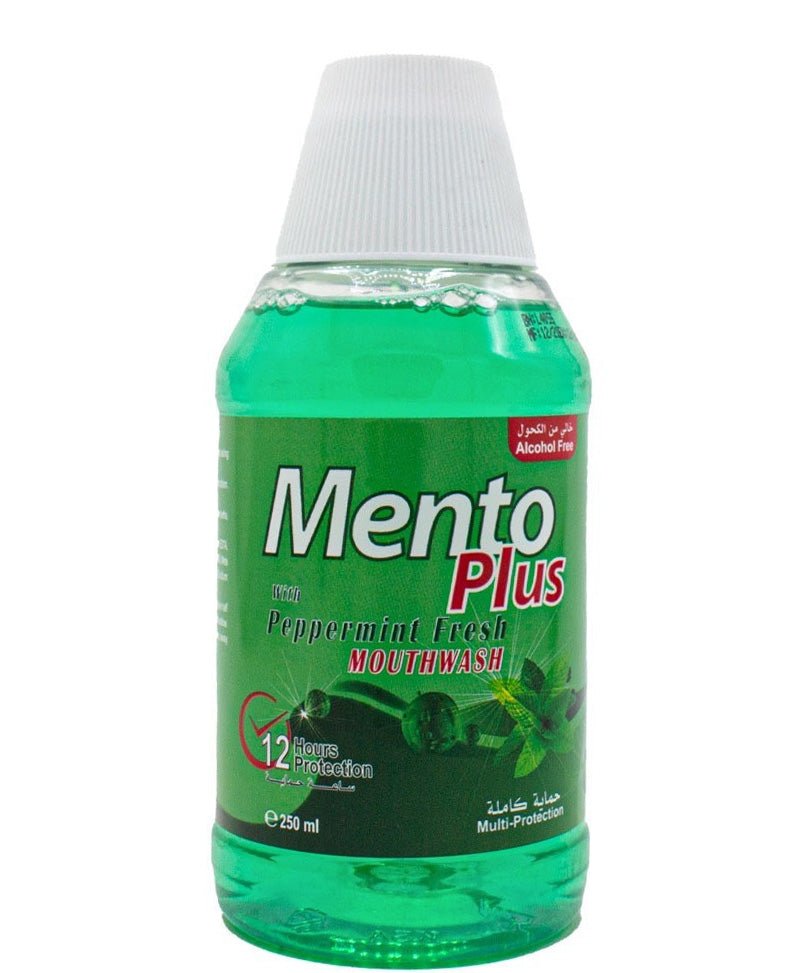 Mento Plus Mouthwash with Refreshing Mint Flavor 250ml – Sidalih.com ...