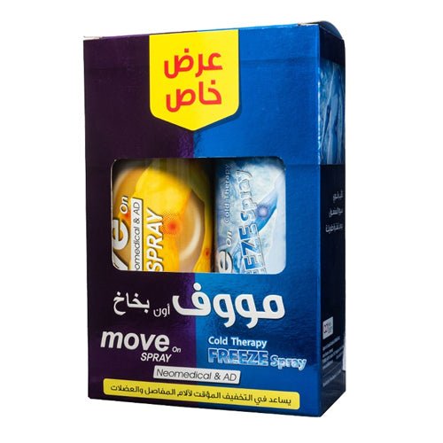 Move On Massage Spray 200 ml + Freeze Spray 200 ml 1+1 – Sidalih.com ...