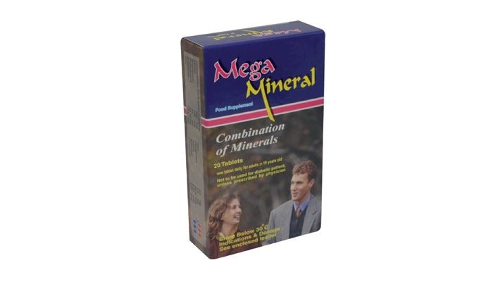 Mega Mineral Tablets-20 Tablets – Sidalih.com || صيدلية.كوم