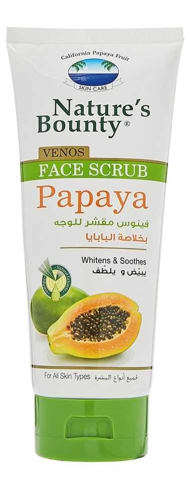 ناتشرز باونتي مقشر للوجه بالبابايا 200مل – Sidalih.com || صيدلية.كوم