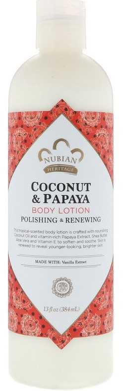 نوبيان هيرتيج سائل استحمام بجوز الهند والبابايا 384 مل – Sidalih.com || صيدلية.كوم