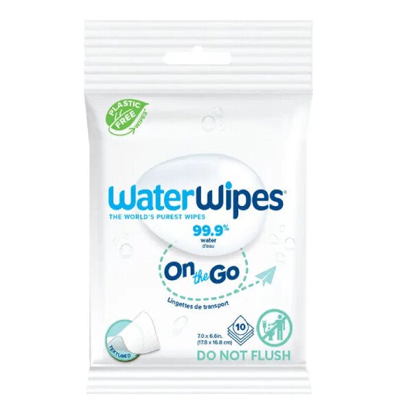 Water Wipes Water On The Go Wipes 10 Wipes