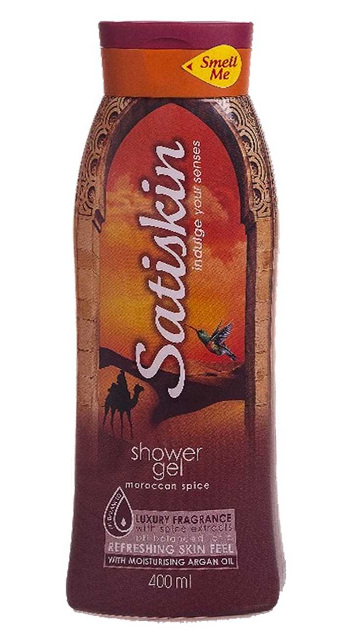 Satiskin luxury shower gel with Moroccan spice flavor 400 ml – Sidalih ...