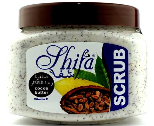 Shifa face and body scrub cocoa butter 300 ml – Sidalih.com || صيدلية.كوم