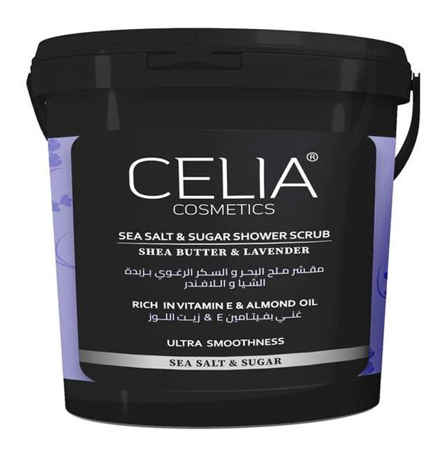 سيليا مقشر الملح والسكر الرغوي اللافندر والشيا 600 جم – Sidalih.com || صيدلية.كوم