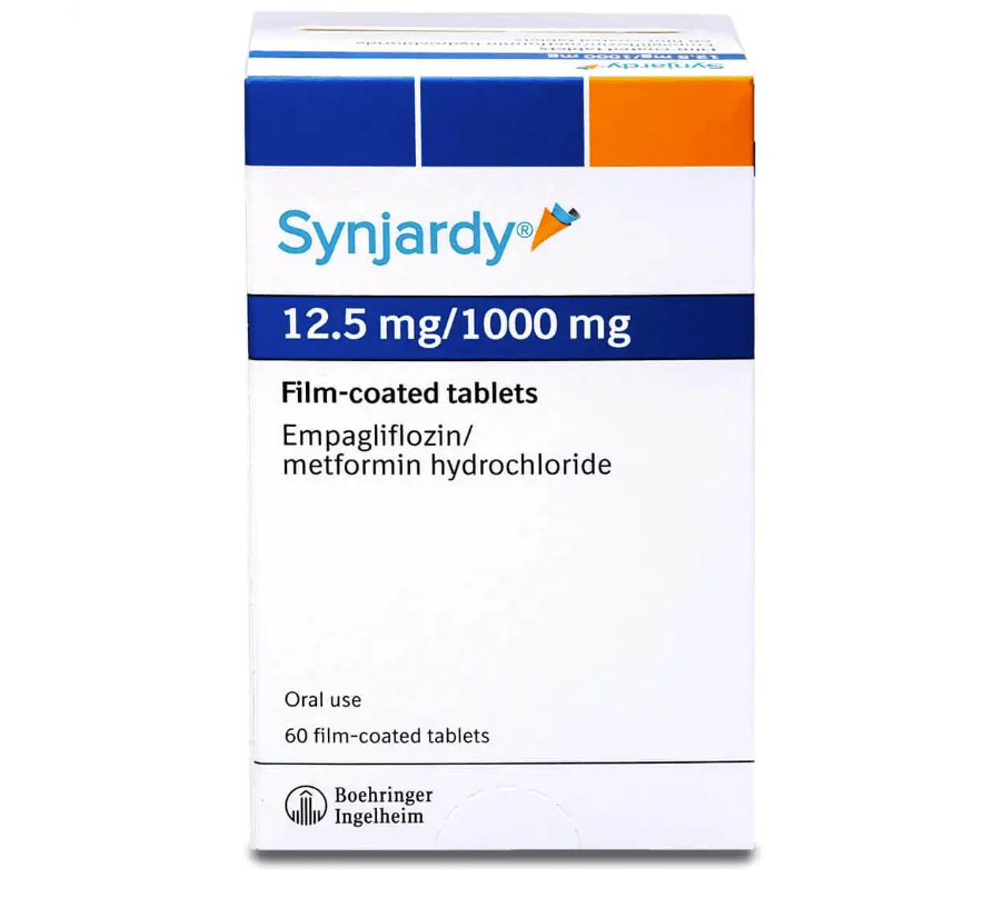 Synjardy 1000/12.5 mg 60 tablets – Sidalih.com || صيدلية.كوم