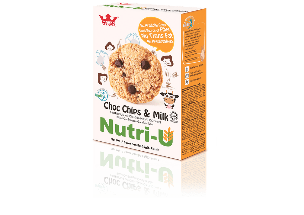 تاتاوا كوكيز بالشوكولاتة و الحليب 160 جم – Sidalih.com || صيدلية.كوم