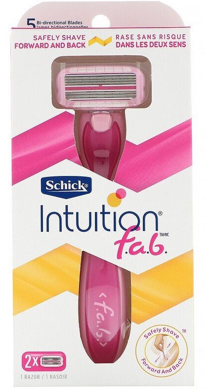 Check Intuition Fab Women's Shaver - 2 Pieces – Sidalih.com || صيدلية.كوم