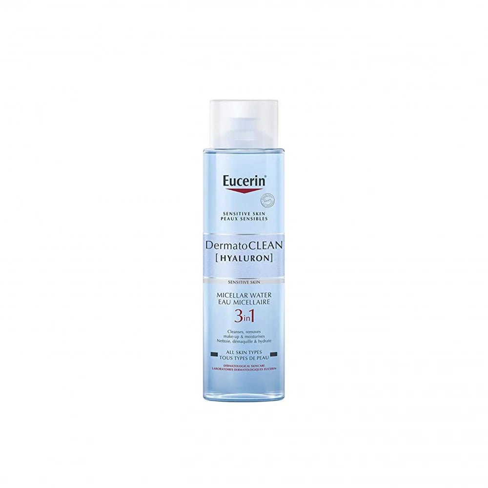 Eucerin 3 in 1 Cleansing Makeup Remover with Micellar Water - 400 ml – Sidalih.com || صيدلية.كوم